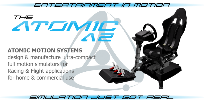 Atomic Motion Systems Add Oculus Rift Support to Its A2 Motion Simulator