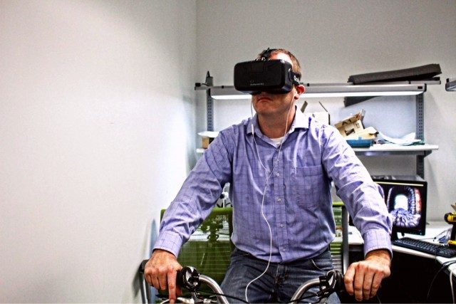 Get a Real Workout in Virtual Reality with the Widerun Bike Trainer ...