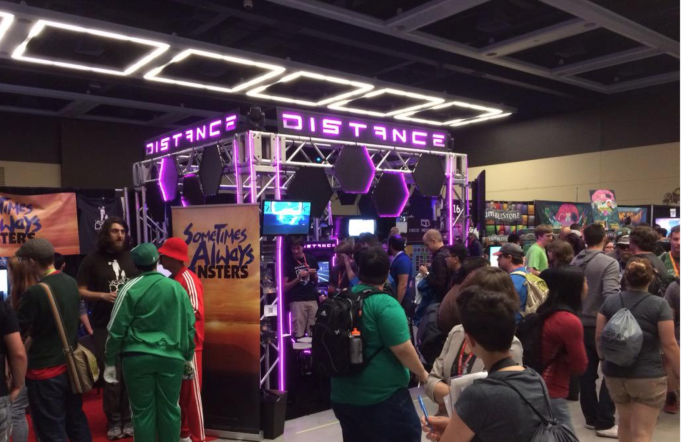 'Distance' is a Dazzling Neon Survival Driving Game, Try it at PAX in VR