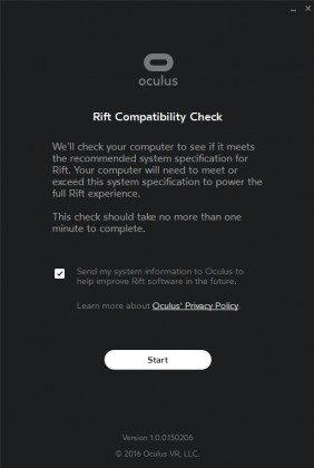 Oculus 'Rift Compatibility Check' Tool Tells You if Your PC is "Ready ...