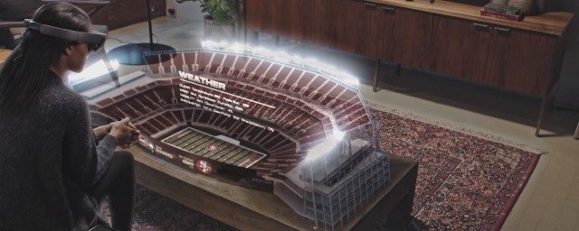 Microsoft Teases the Future of the Super Bowl with HoloLens Microsoft Teases the Future of the Super Bowl with HoloLens