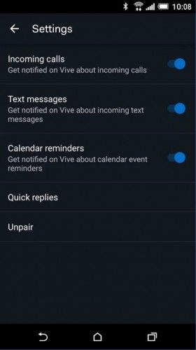Making Calls in VR with HTC Vive's Bluetooth Functions