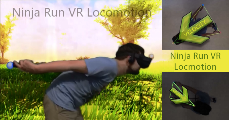 'Ninja Run' May Be the Craziest VR Locomotion Technique Yet