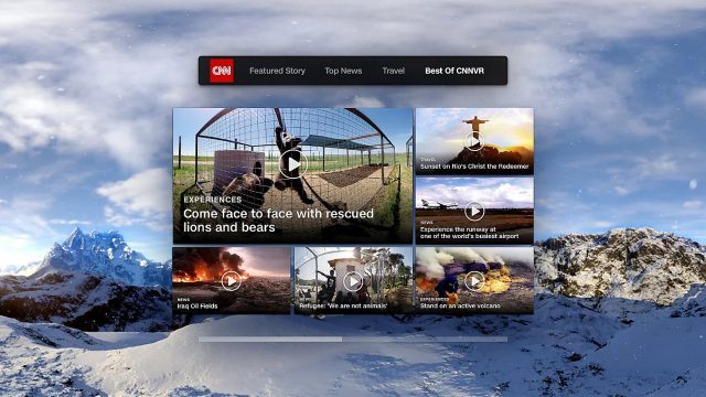 CNN Launches New Immersive Journalism Initiative, CNNVR