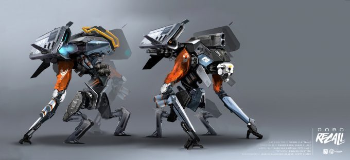 'Robo Recall' Behind-the-scenes – Insights and Artwork from Epic Games
