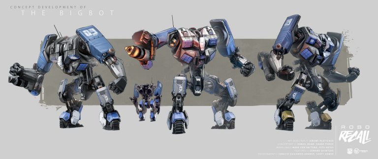 'Robo Recall' Behind-the-scenes – Insights and Artwork from Epic Games
