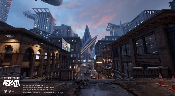 'Robo Recall' Behind-the-scenes – Insights and Artwork from Epic Games