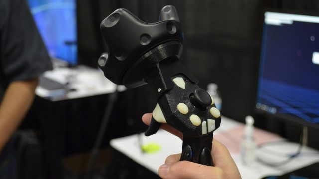 Tactical Haptics Reactive Grip Controller with Vive Tracker, Touch, and ...