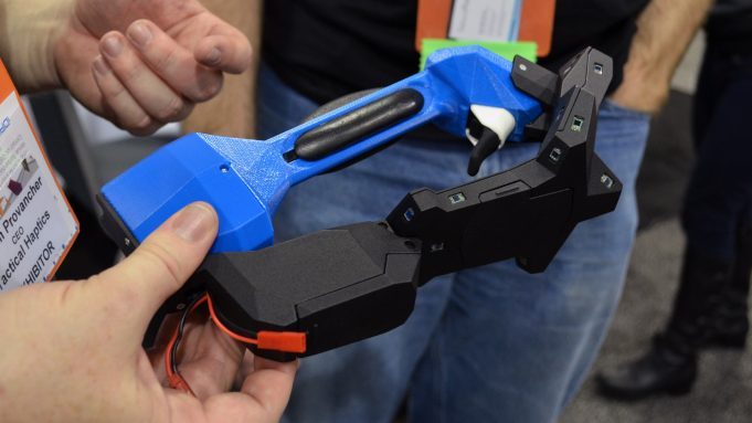 Tactical Haptics Reactive Grip Controller with Vive Tracker, Touch, and ...