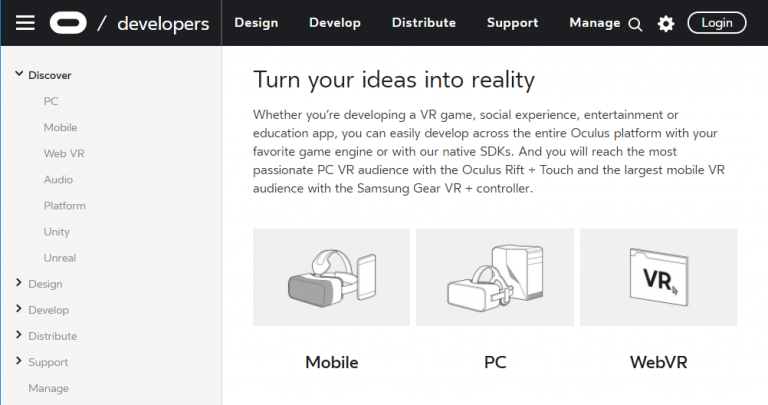 Oculus Launches Improved Developer Hub, Updated Documentation