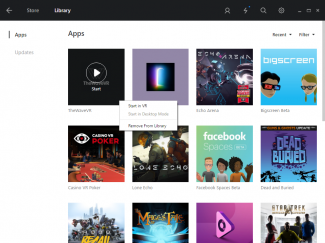 Oculus 1.17 Update Will Let You Launch SteamVR Apps From Oculus Home