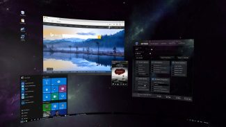 4 Virtual Reality Desktops for Vive, Rift, and Windows VR Compared