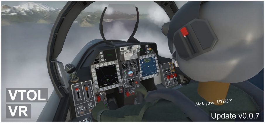 ‘VTOL VR’ Update Introduces Air Combat Fighter Jet and Mission Editor