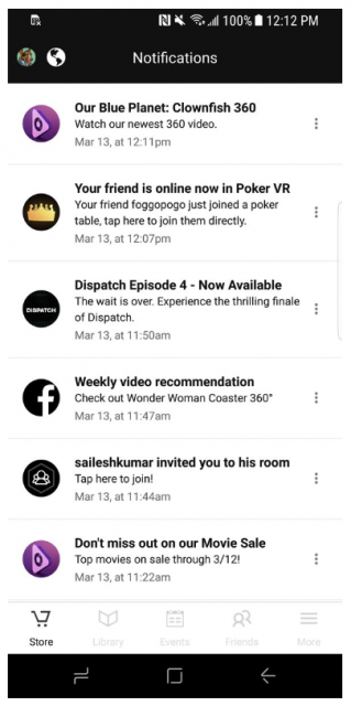 Oculus Now Lets Gear VR Devs Post Notifications to Better Communicate ...
