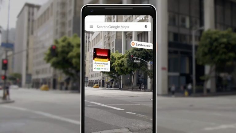Google Teases AR Maps Integration to Help You Navigate By Sight Google Teases AR Maps Integration to Help You Navigate By Sight