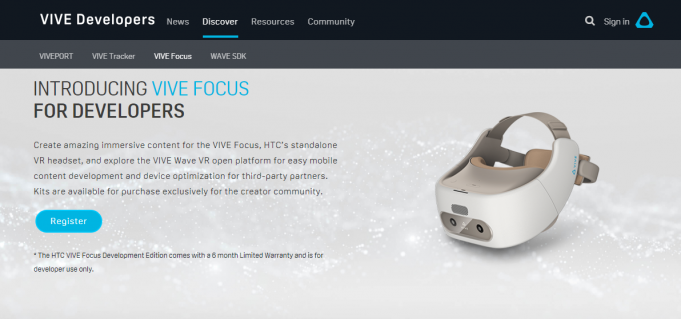 Vive Focus Dev Kits Now Shipping Westward, Suggesting Nearby ...