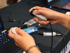 Dexmo Haptic Force-feedback VR Gloves are Compact and Wireless