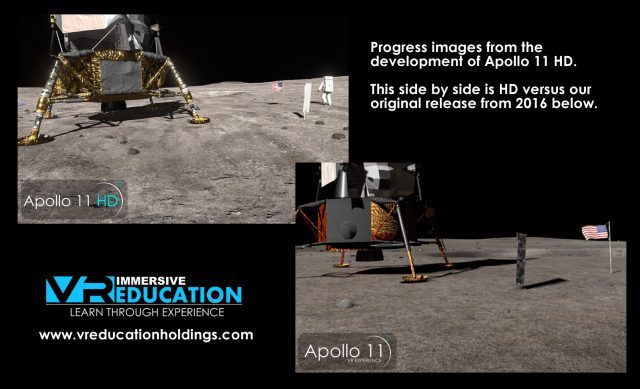 HD Remaster of 'Apollo 11 VR' Coming to Vive, Rift & Windows VR Next Month