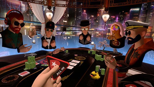 'PokerStars VR' Brings Multiplayer Freeplay Poker to Rift & Vive 'PokerStars VR' Brings Multiplayer Freeplay Poker to Rift & Vive