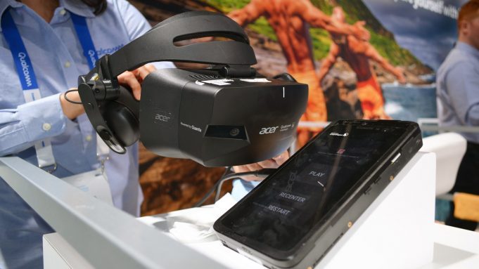 CES 2019: Qualcomm VR Reference Headset Has 2x Pixels of Vive Pro