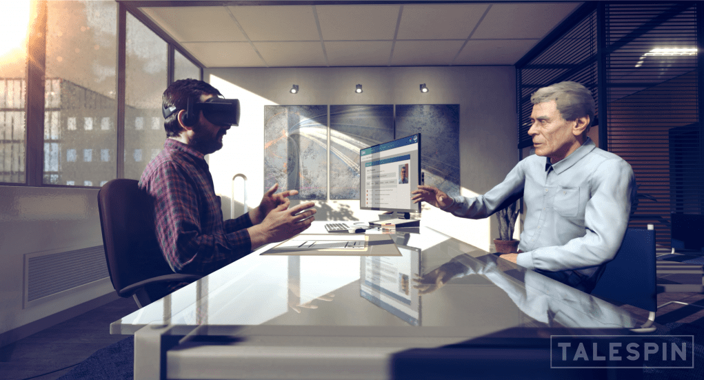 Talespin Building Virtual Human Tech to Train Interpersonal Skills in VR