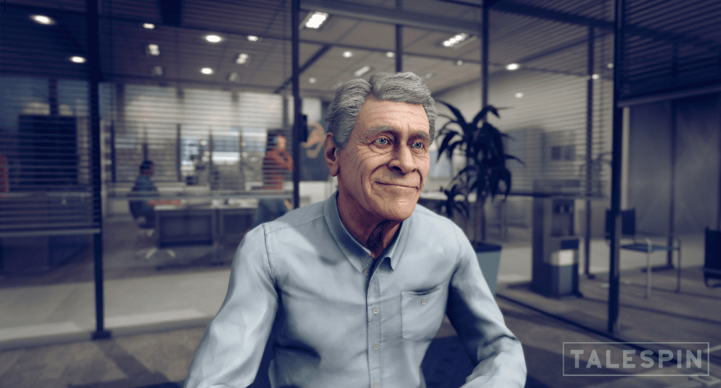 Talespin Building Virtual Human Tech to Train Interpersonal Skills in VR