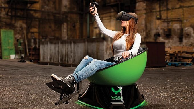 Cas & Chary Present: Checking Out the YAW VR Motion Simulator