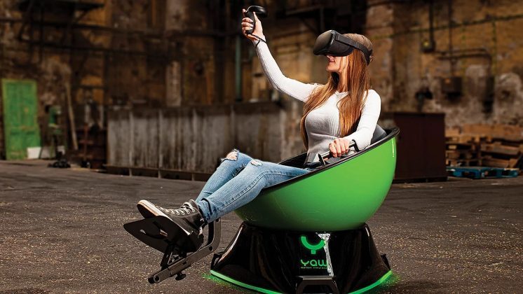 Cas & Chary Present: Checking Out the YAW VR Motion Simulator