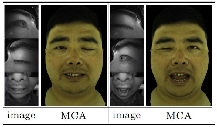 Facebook R&D Modular Codec Avatar Lets You Make Goofy Faces in VR