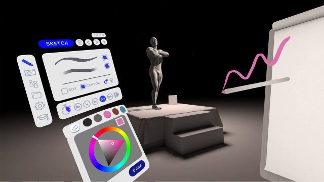 Multiplayer VR Drawing App Gesture VR Aims to Make You a Better Artist