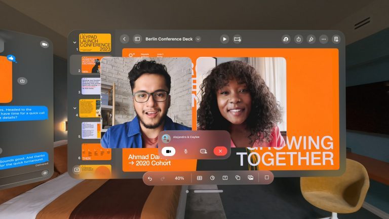 Vision Pro Will Have an Avatar Webcam to Work with Popular Video Apps
